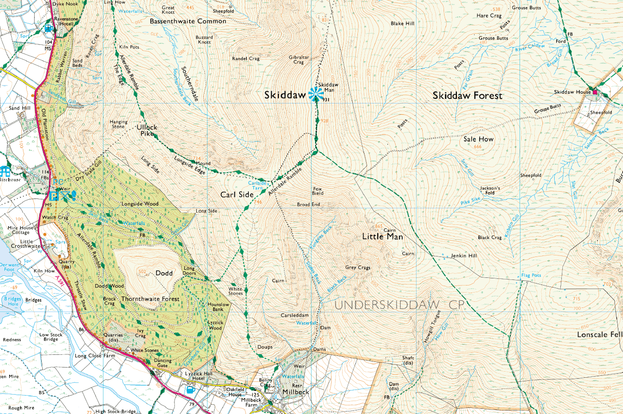 13 – Dodd and Skiddaw : Lakeland Routes