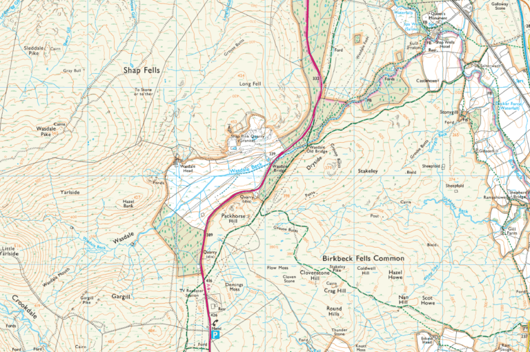 59 Shap Fells and Birkbeck Fells Common : Lakeland Routes
